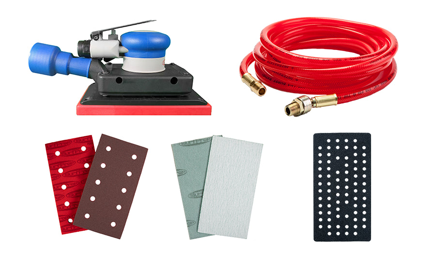 3" x 7" Storm Pro Sanding System Kits: Versatile Sanding Solutions